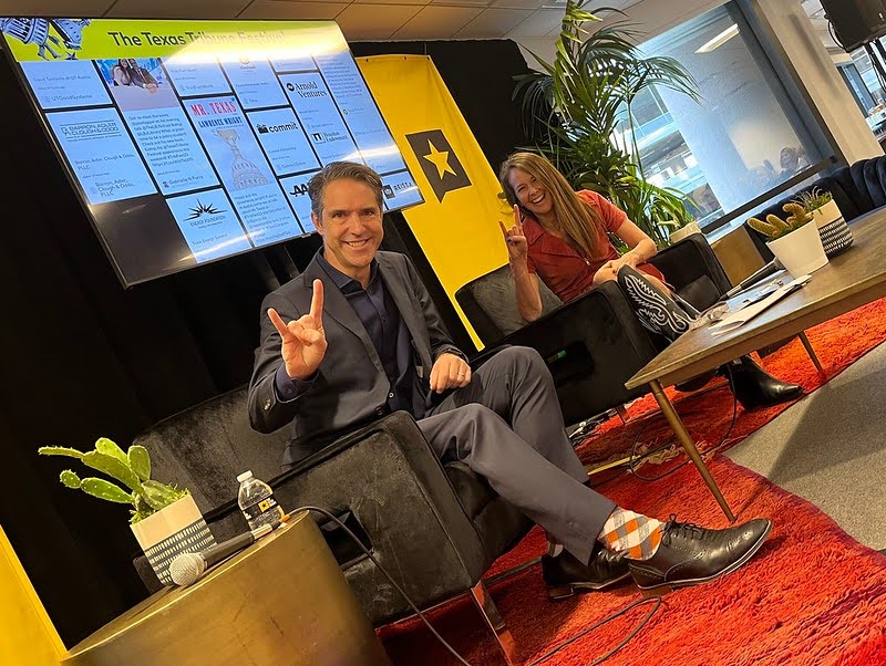 Jen Easterly and Bobby Chesney talk cybersecurity at Texas Tribune ...